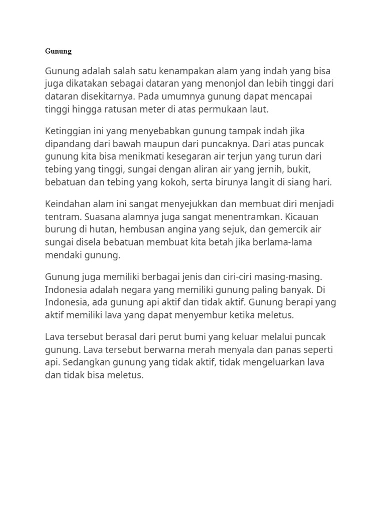 Teks Deskriptif | PDF