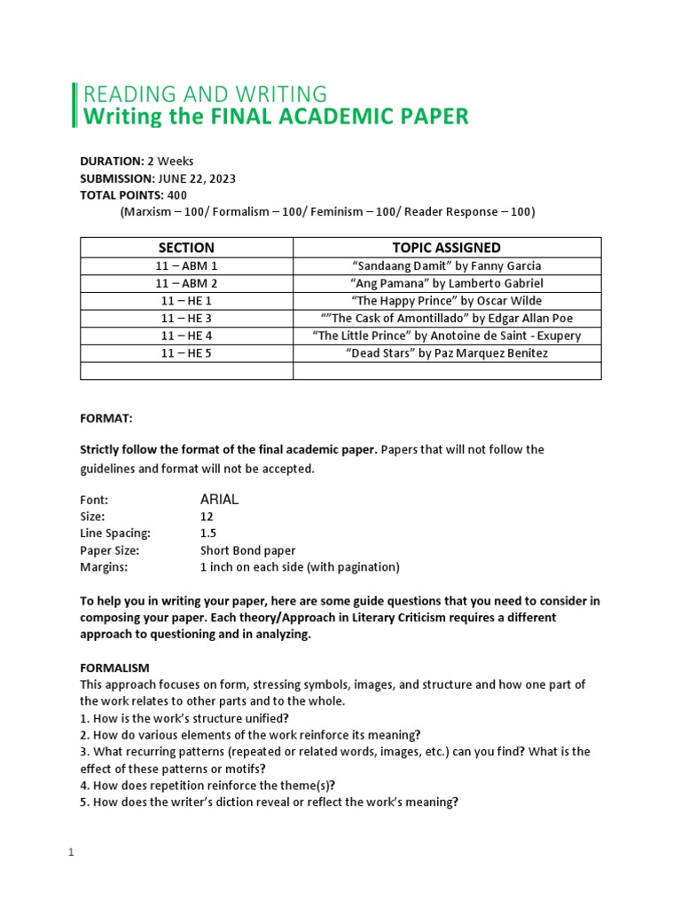 Final Academic Paper | PDF