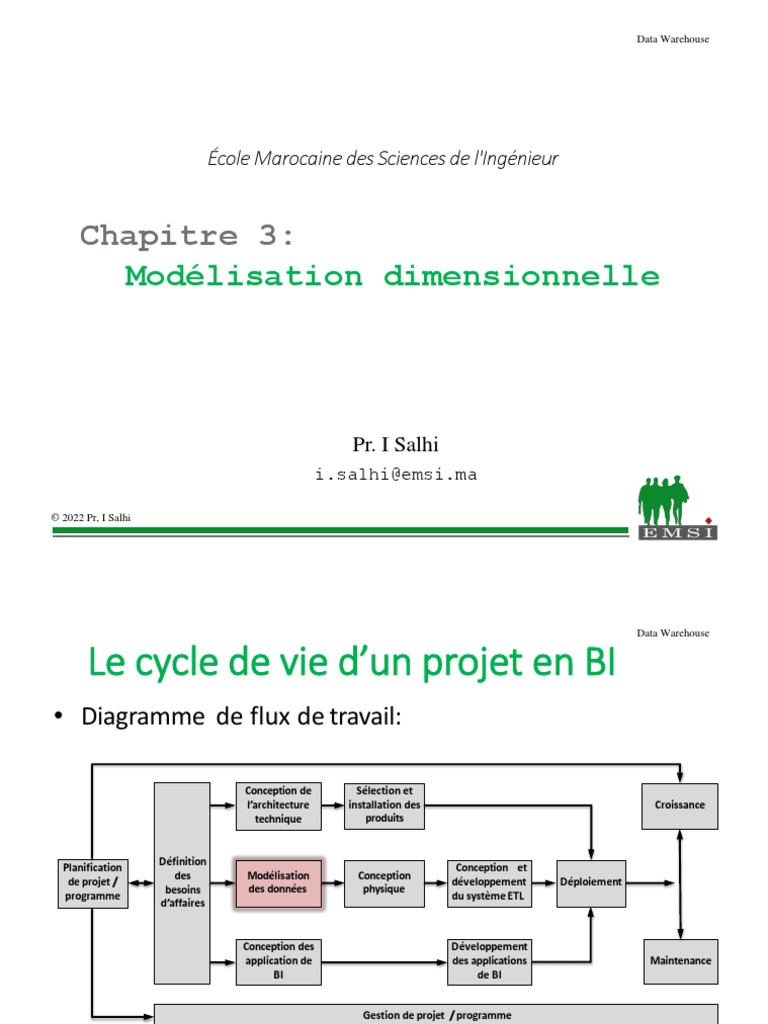 3-Modelisation Dimensionnelle 4IIR | PDF