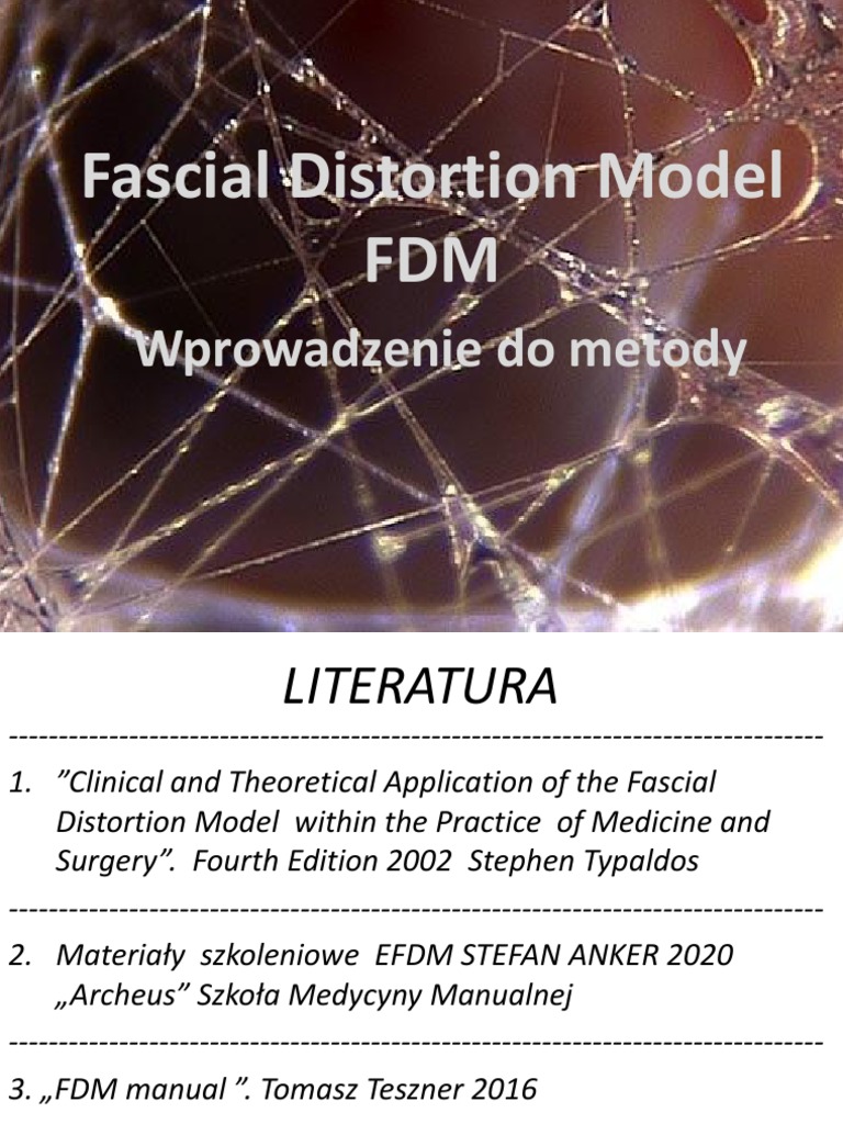 FDM - Wprowadzenie Do Fascial Distortion Model | PDF