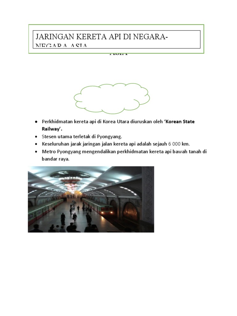 Jaringan Kereta API Di Negara | PDF