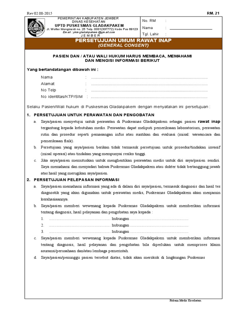 General Consent | PDF