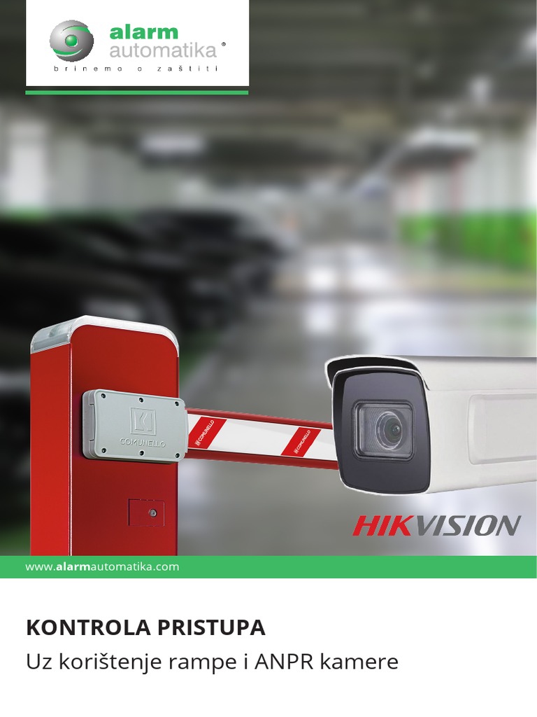 Kontrola Pristupa Uz Korištenje Rampe I ANPR Kamere | PDF