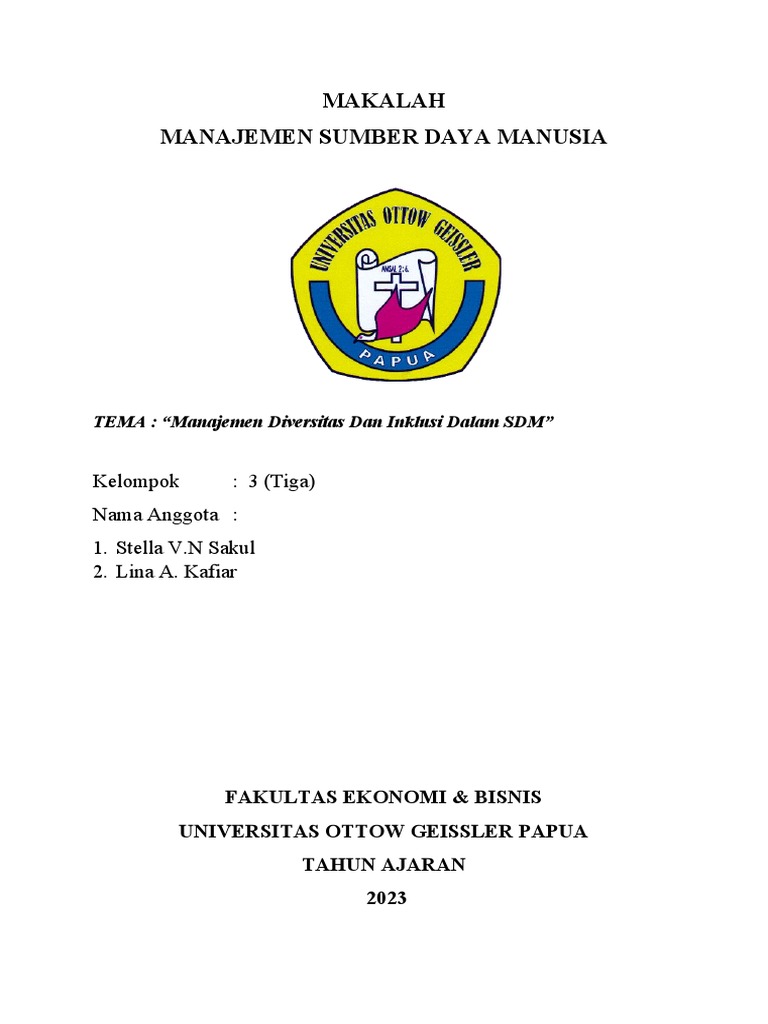 Makalah Kelompok 3 MSDM | PDF