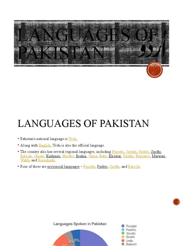 Languages of Pakistan | PDF
