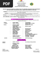 BADAC Activity Report for Barangay San Miguel | PDF