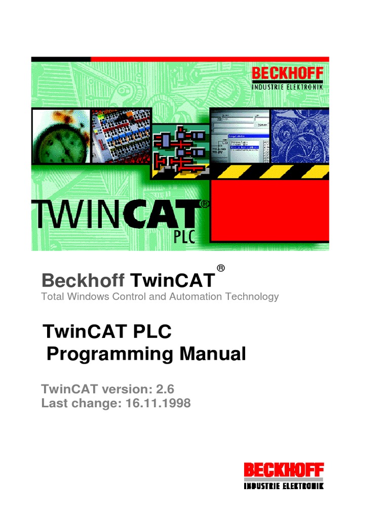 Twincat Plc E Pdf Parameter Computer Programming Programmable Logic Controller 