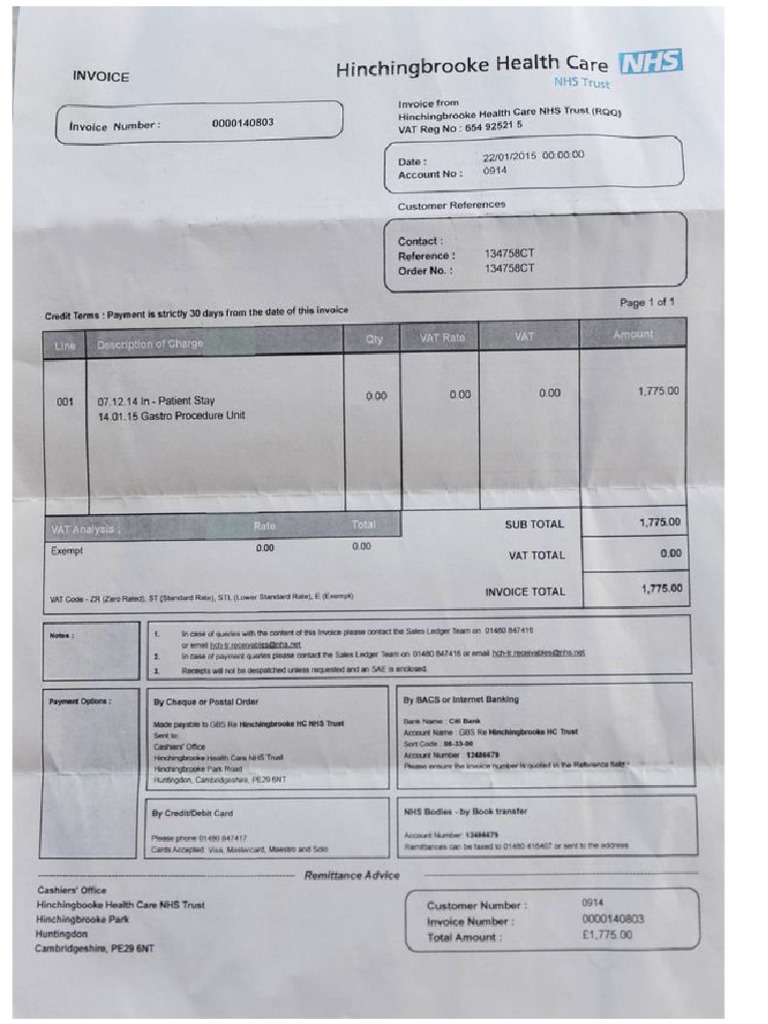 Healthcareinvoice | PDF