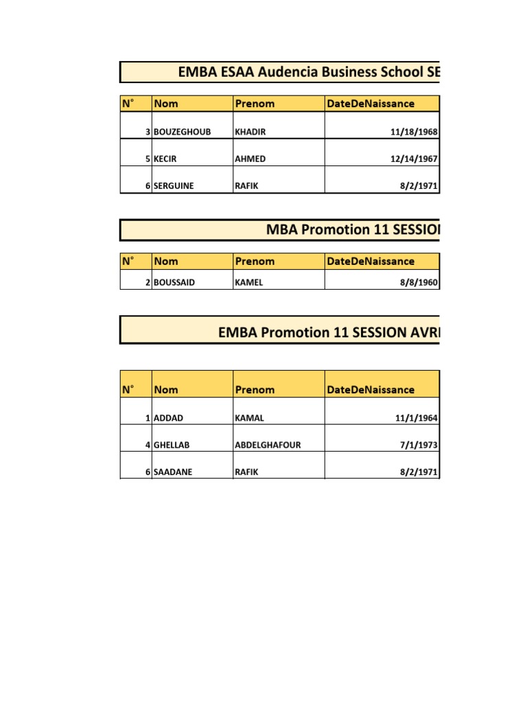 Copie de Emba Mba Avril 2019 Entp v1 | PDF