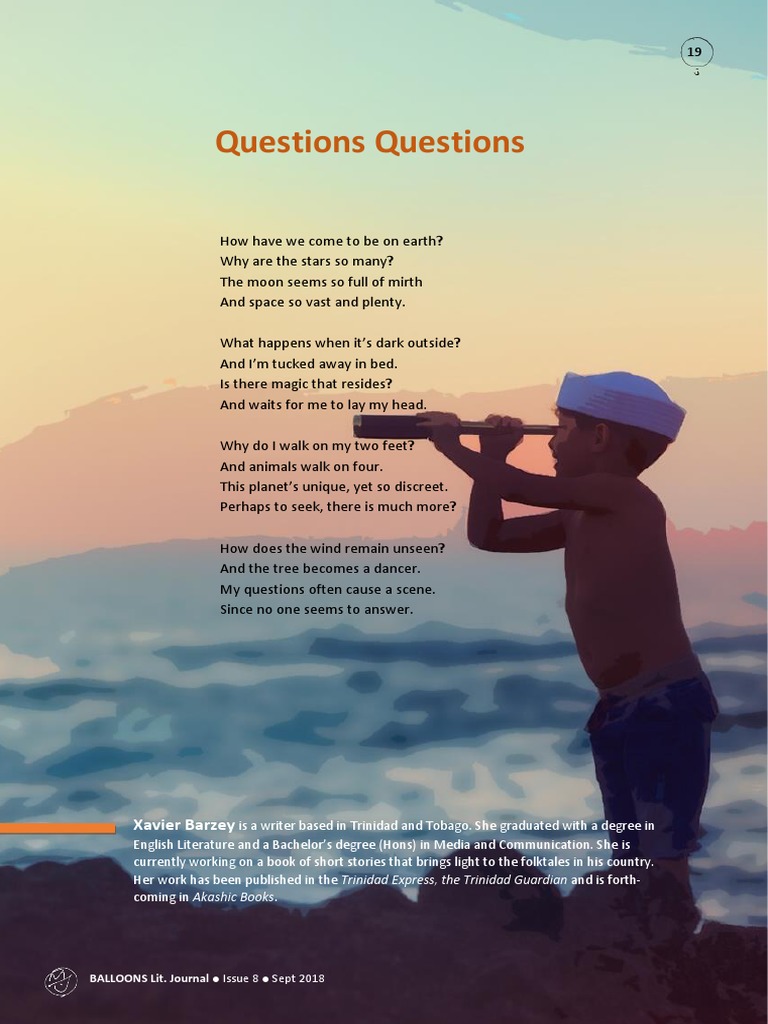Questions Questions by Xavier Barzey | PDF