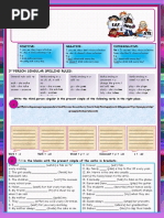 Present Simple Grammar Guide + Exercises | PDF | Language Families ...