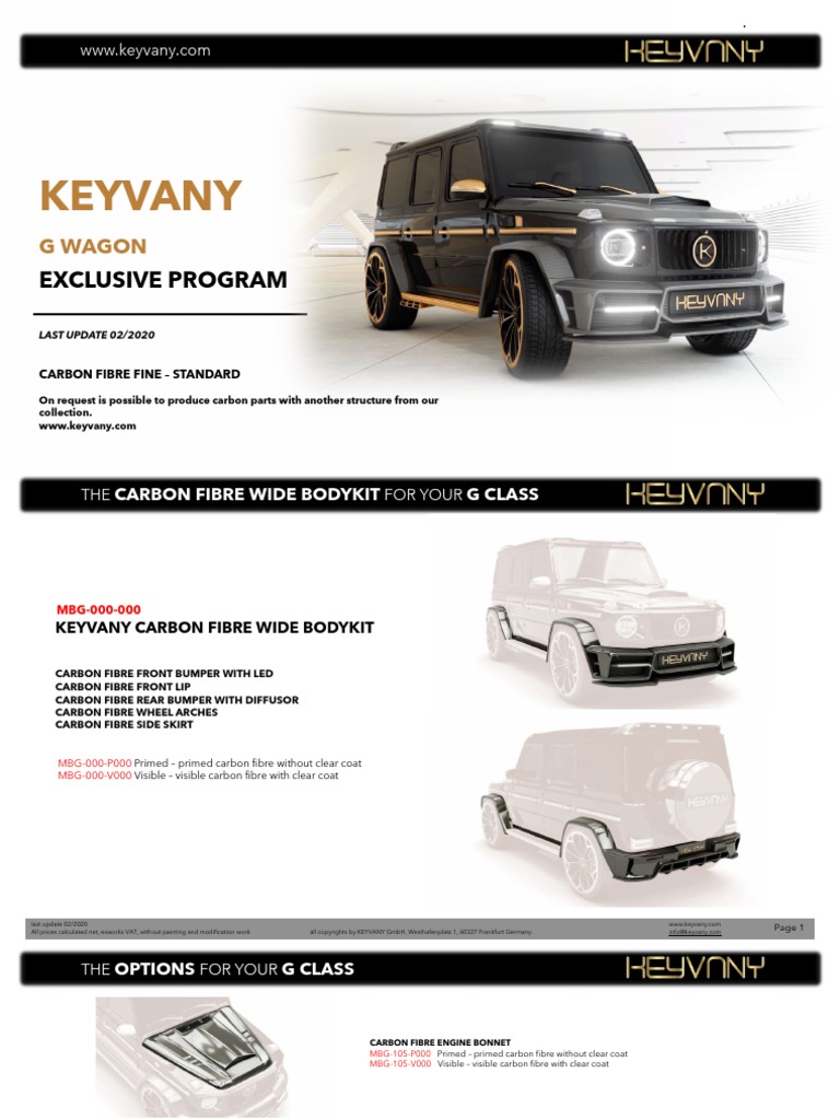 Catalog 1 G Class | PDF