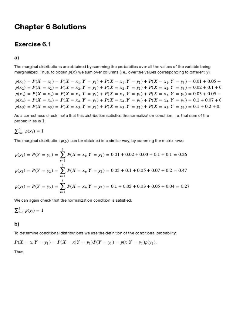 Chapter 6 Exercises - PDF | PDF Chapter 6 Exercises - PDF | PDF