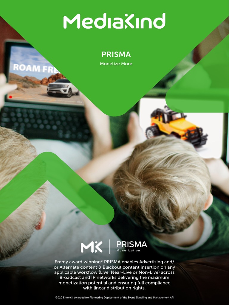 MK PRISMA Solution Brochure | PDF | Advertising | Television