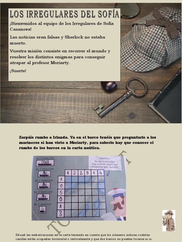 Escape Room Sherlock | PDF