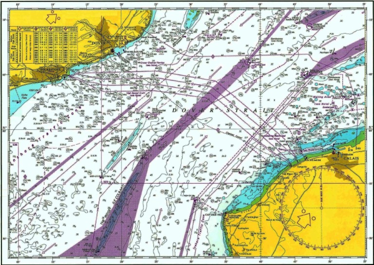 Dover Strait Chart | PDF