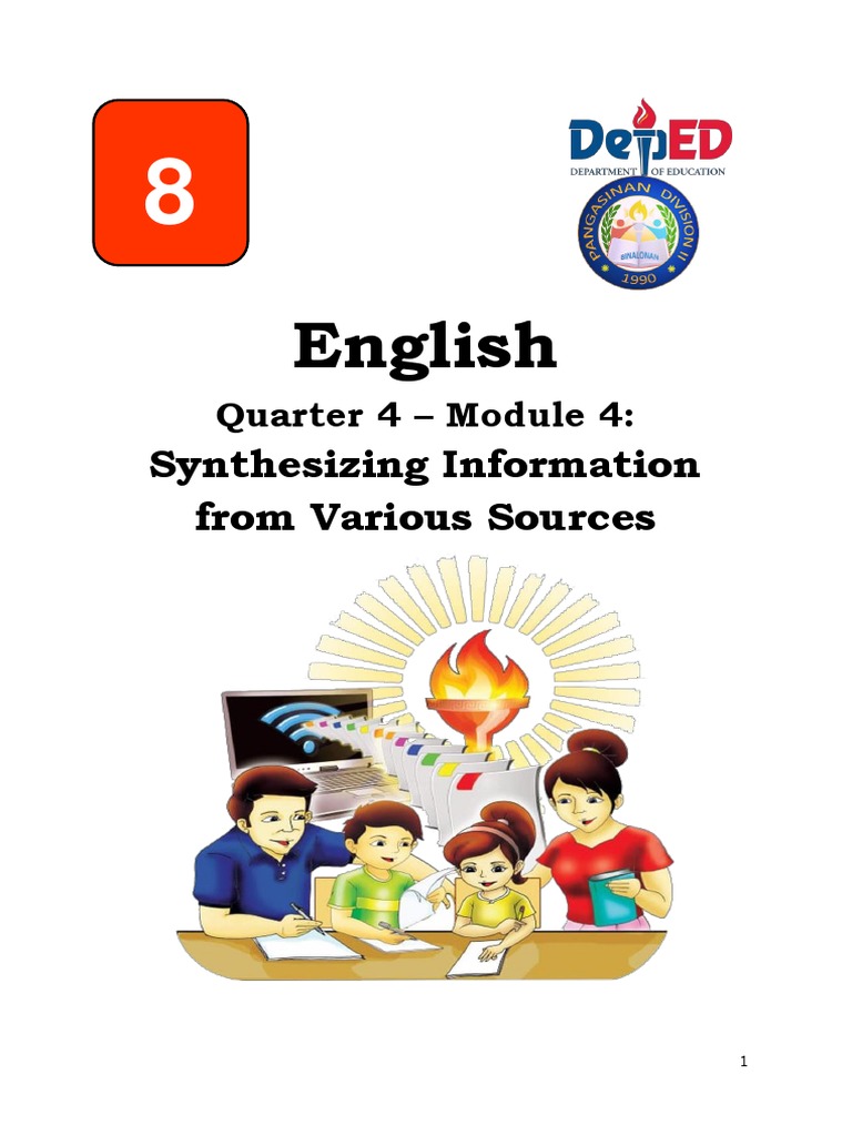 Eng G8 Q4 Module 4 | PDF | Essays | Information