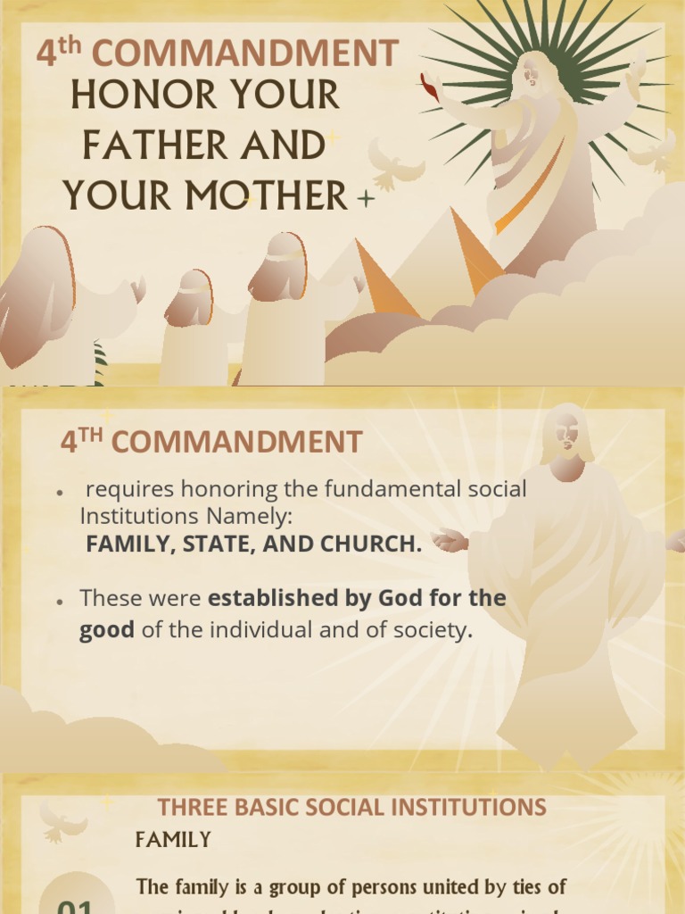 4TH 5TH Commandment | PDF