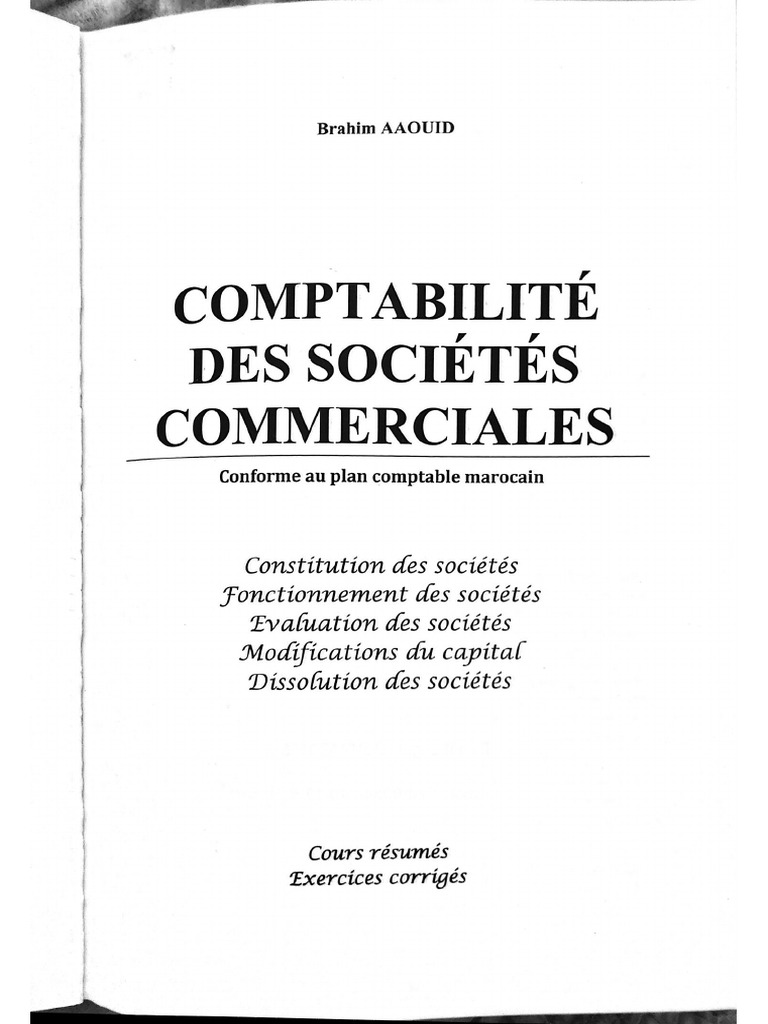 Compta sté Aaouid | PDF