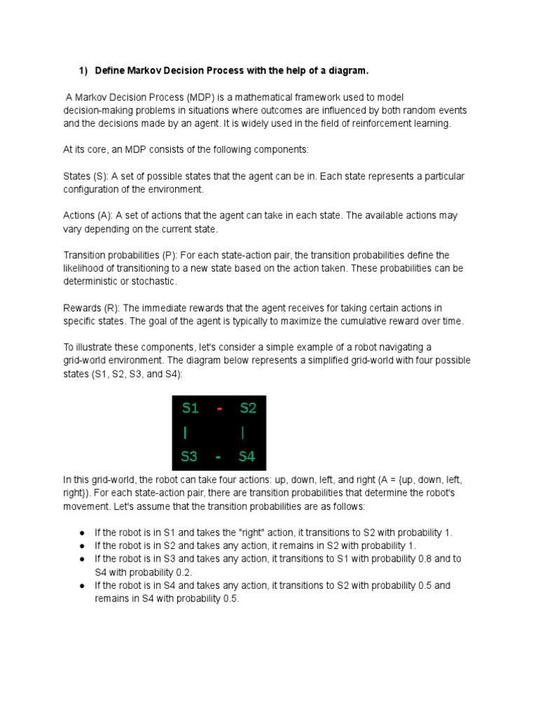 ML Unit 5 (ChatGPT) | PDF | Markov Chain | Machine Learning
