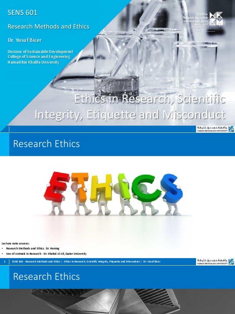 Lecture+5 Ethics+in+Research+Scientific+Integrity,+Etiquette+and ...