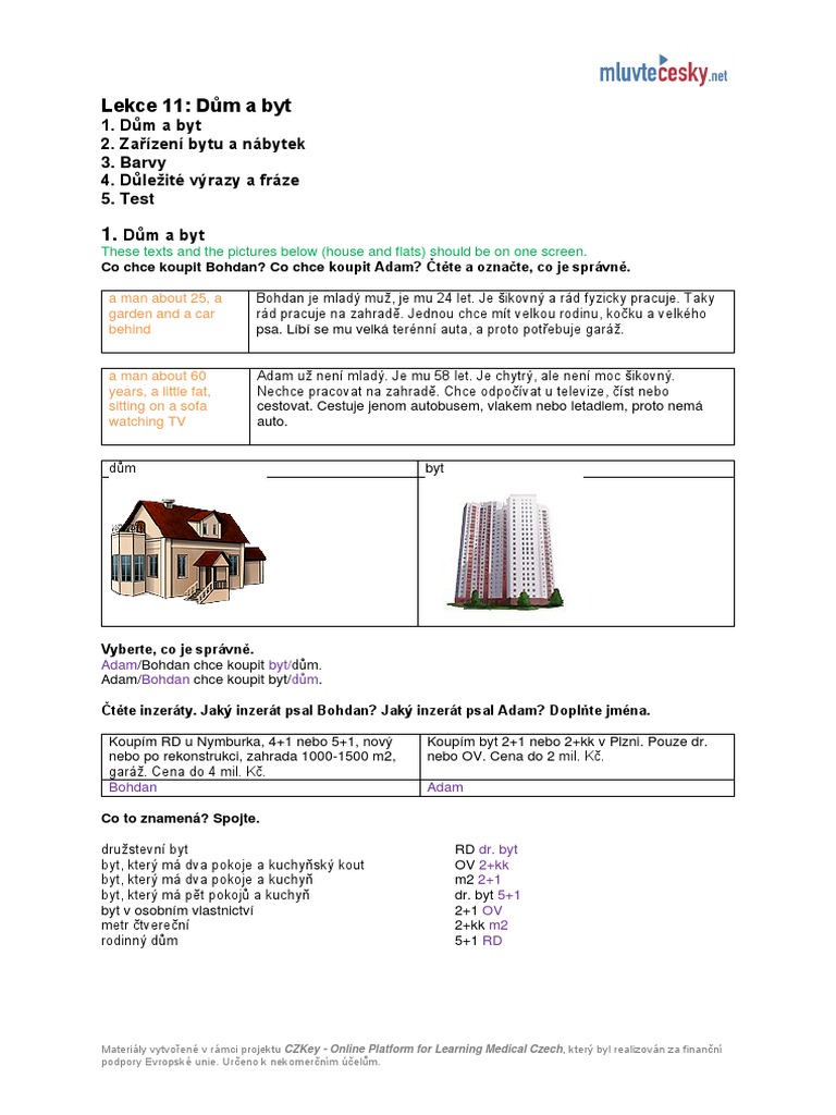 Czkey 11 Lekce Dum-A-Byt | PDF