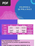 Pagsunod Sa Panuto (Banghay Aralin | PDF