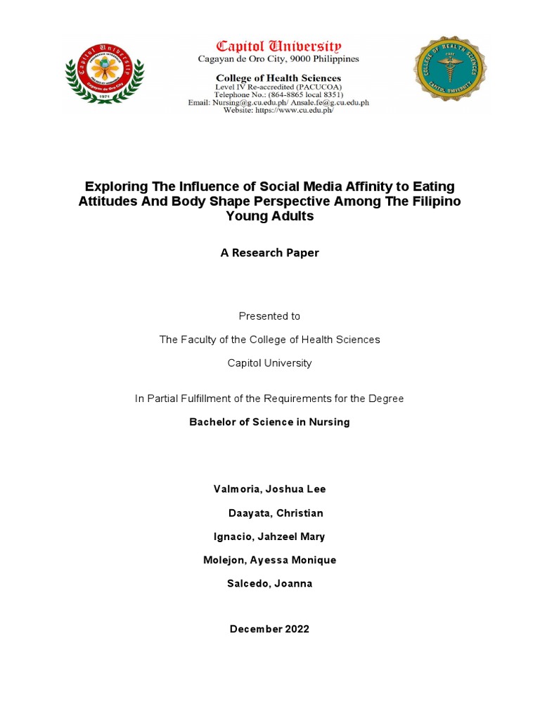 Group 6G Revised Research Manuscript 1 | Download Free PDF | Social Media | Popular Culture ...