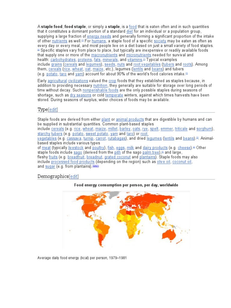Abtukam | PDF | Staple Foods | Foods