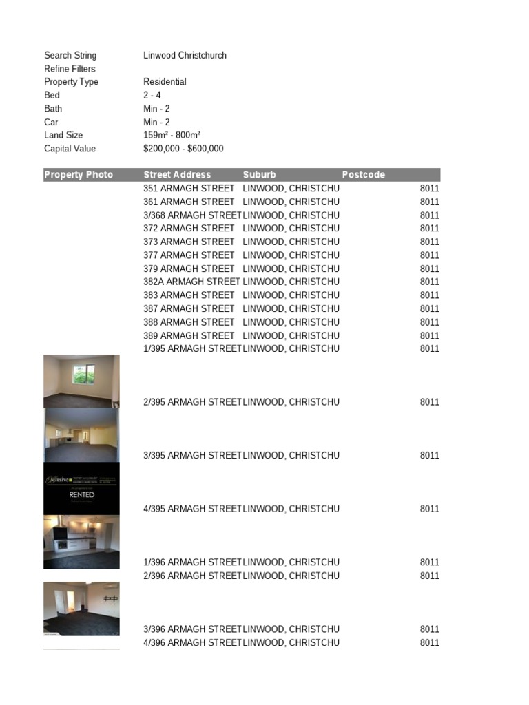 Property Photo Street Address Suburb Postcode | PDF