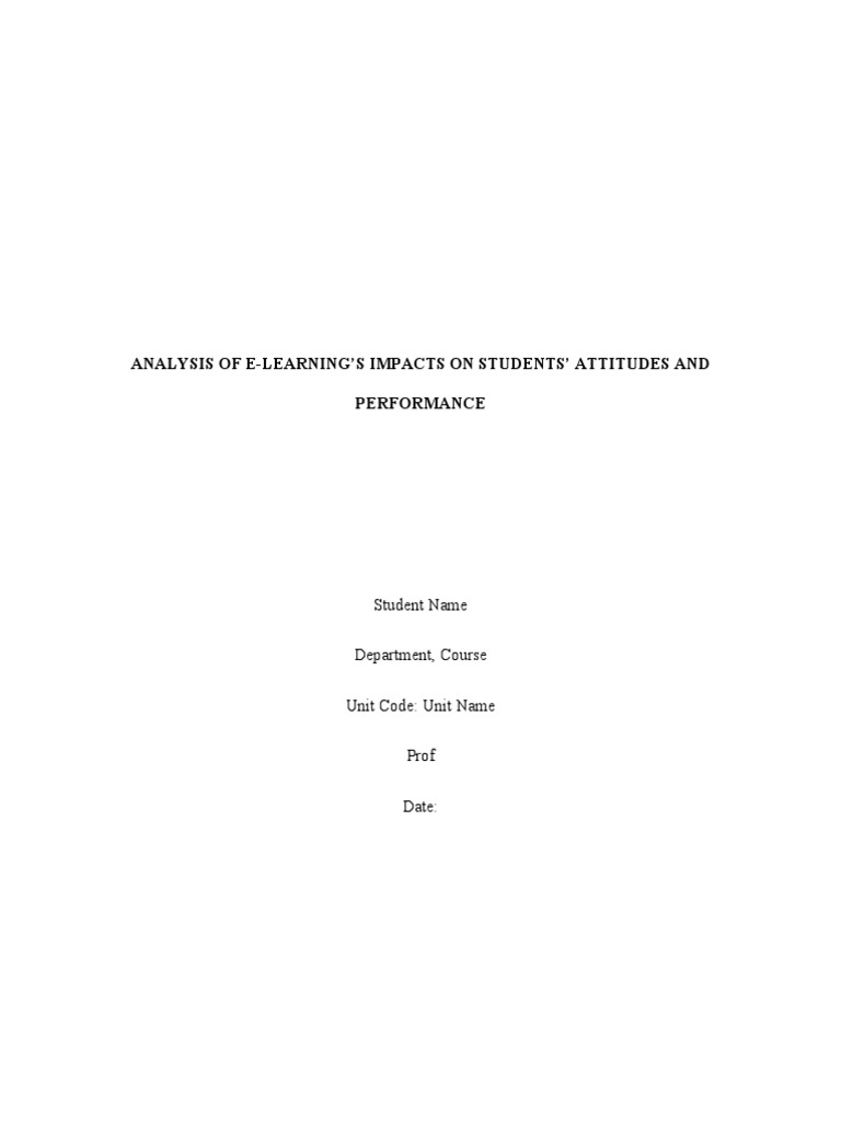 E Learning | PDF | Educational Technology | Learning