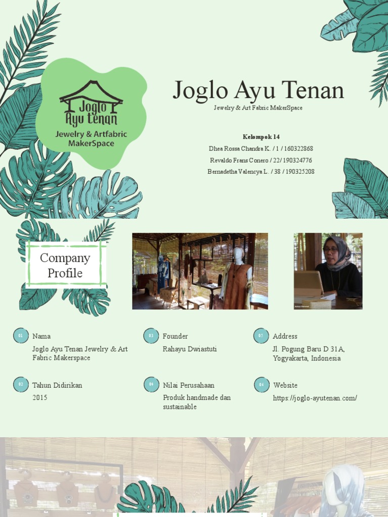 Joglo Ayu Tenan - Kelompok 14 | PDF