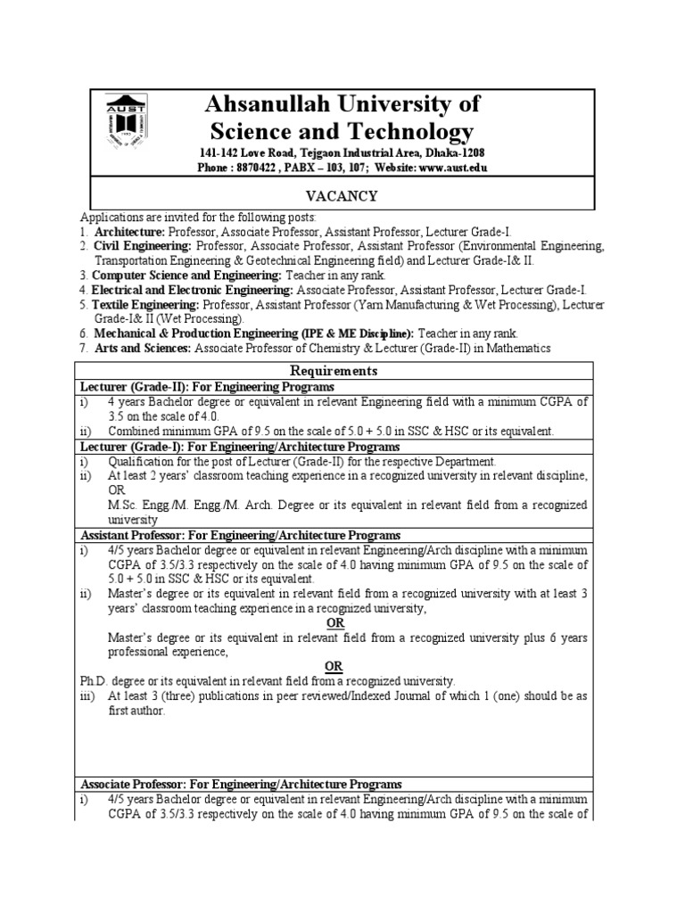 Faculty Search (Fall-2022) - For Website | PDF | Academic Degree | Engineering