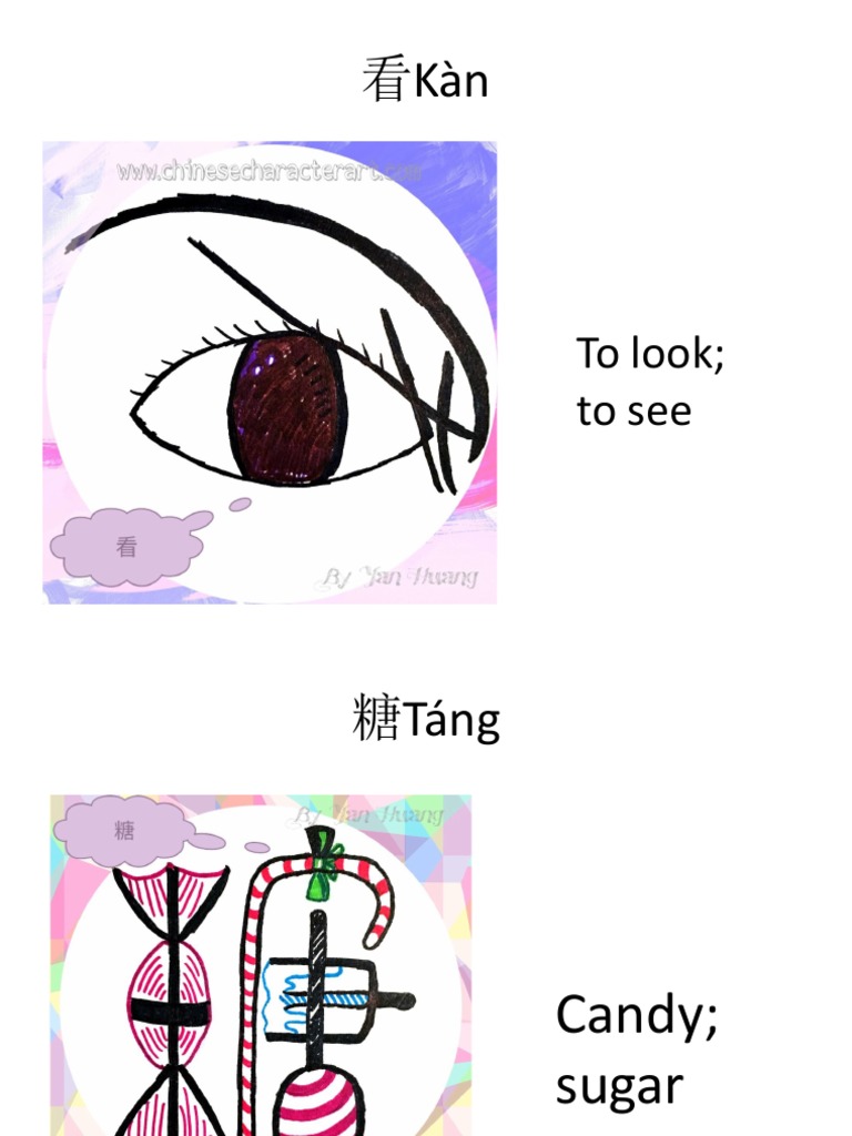 Chinese Character Art 100 Character | PDF