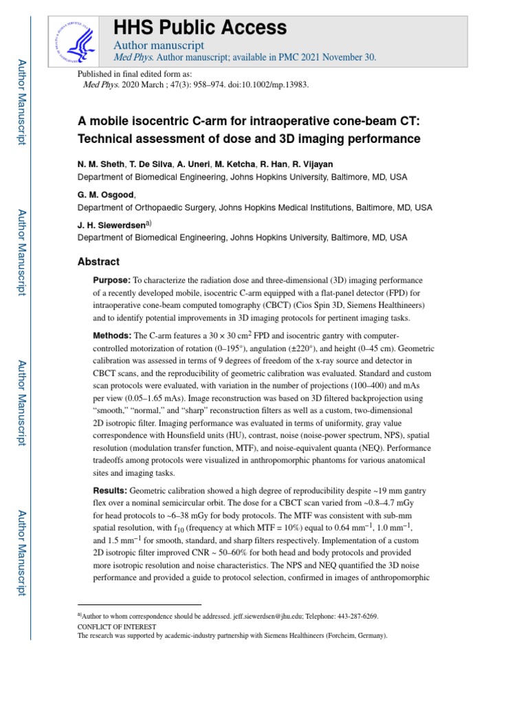 Cios Spin 3d Nihms 1759389 | PDF