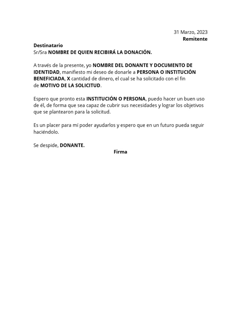 Ejemplo de Solicitud de Ofició | PDF