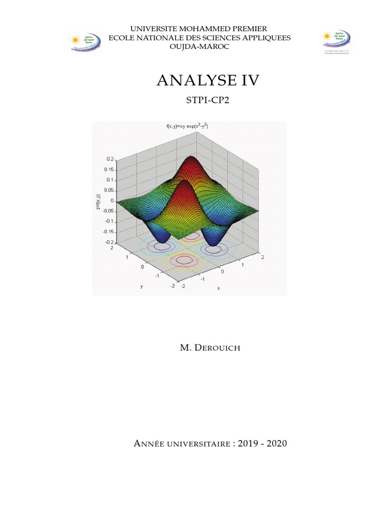 Analyse IV pour Étudiants STPI-CP2 | PDF | Technologie et ingénierie
