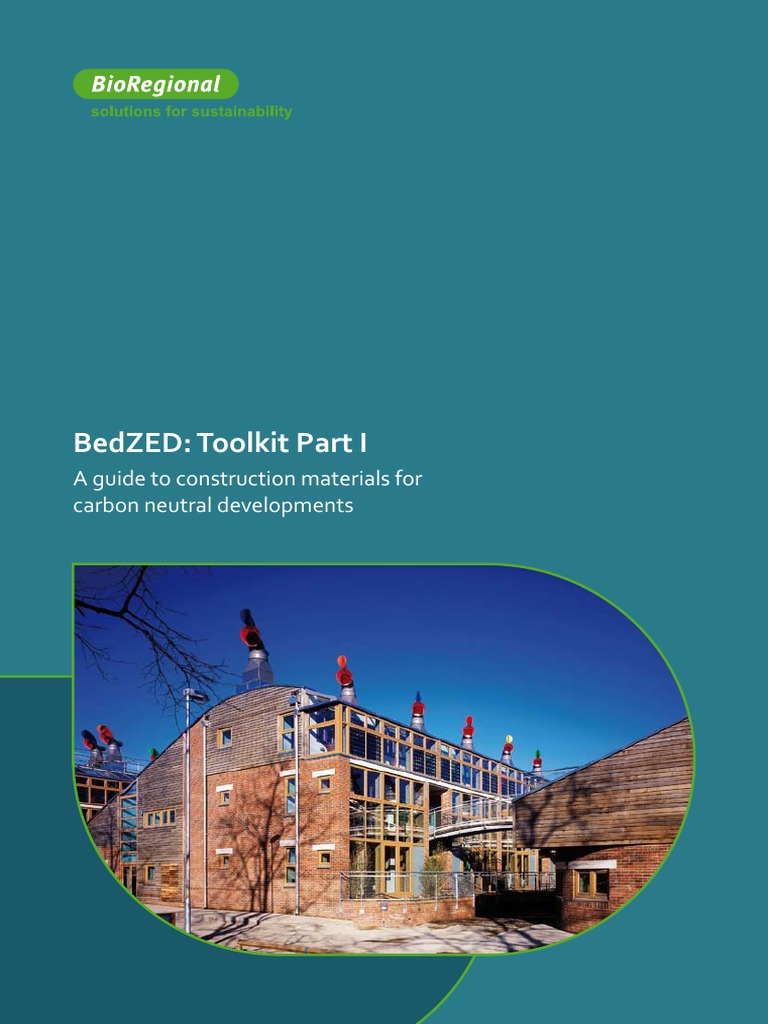 BedZED Toolkit Part 1 | PDF