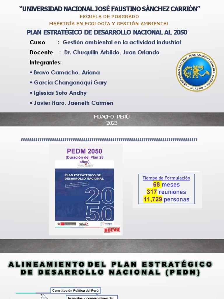 Analisis Plan Estrategico de Desarrollo Nacional Al 2050 | PDF | Corrupción política ...