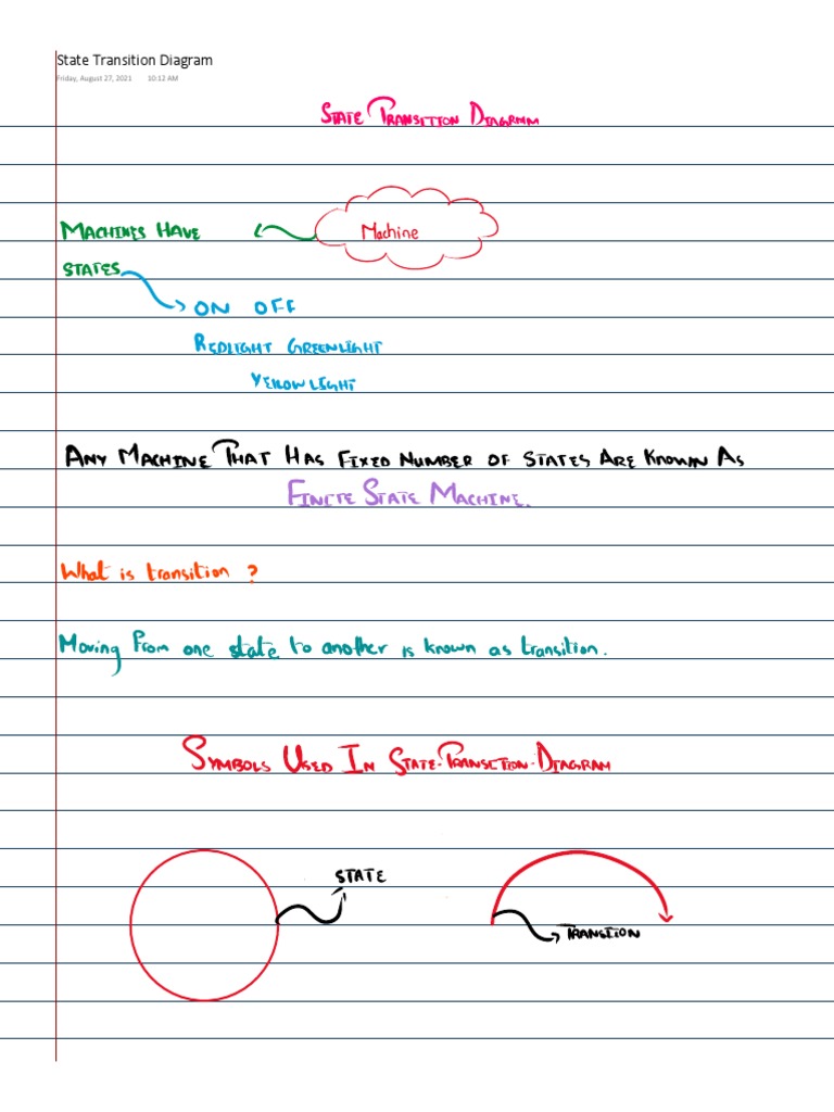 State Transition (9618) | PDF