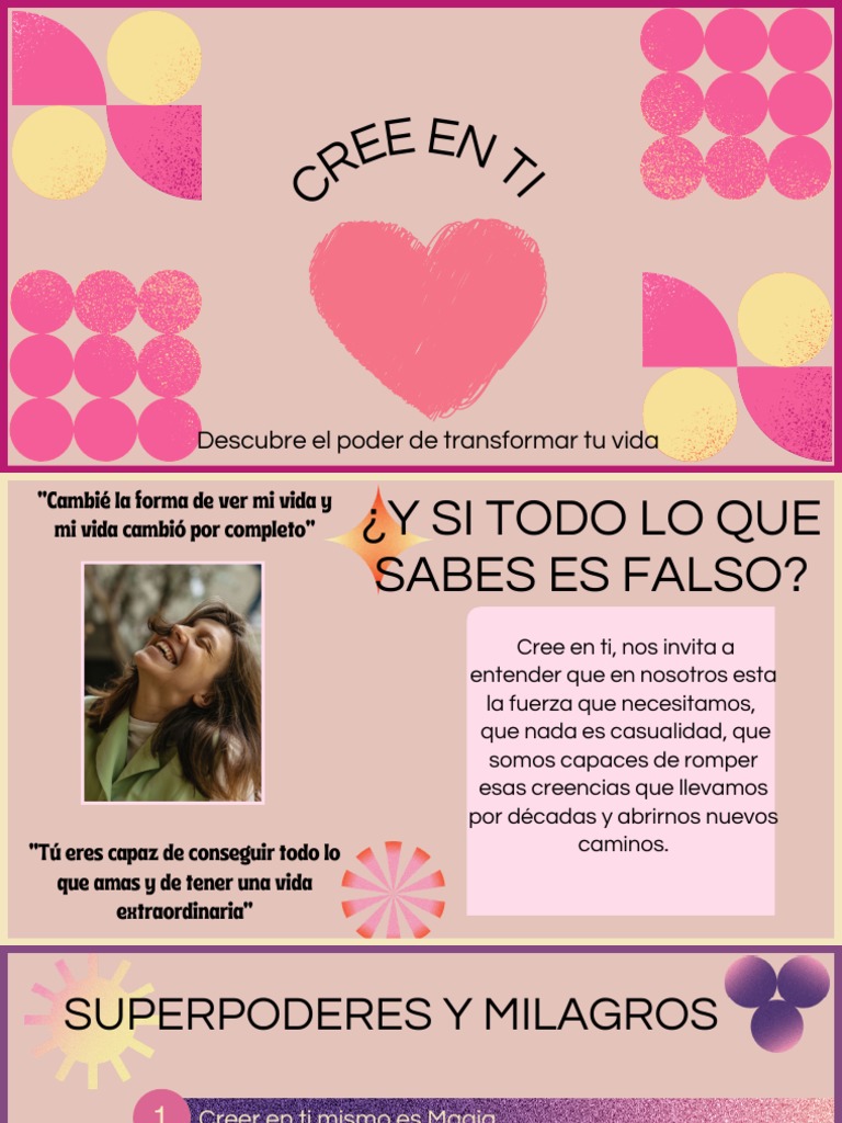 Cree en Ti | PDF