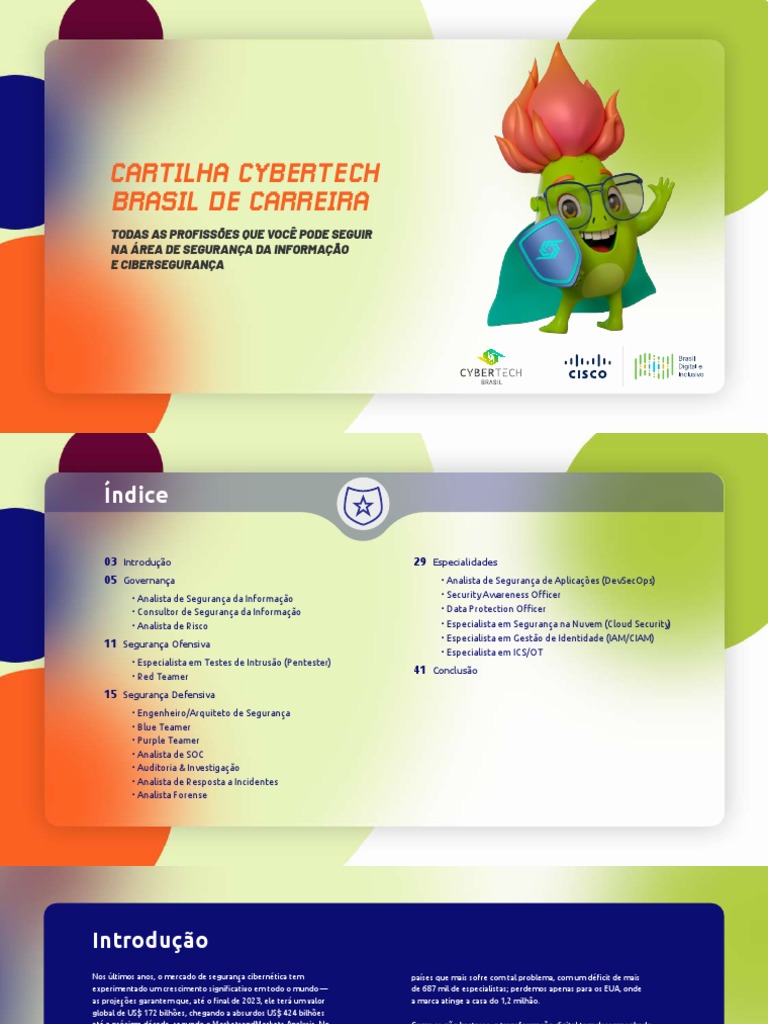 Cartilha - Cybertech Carreira 2023 | PDF