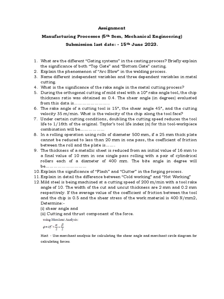 Assignment MP | PDF Assignment MP | PDF