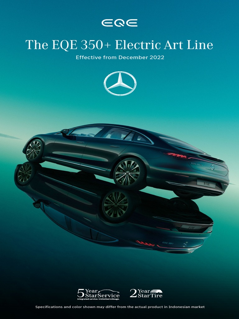 The EQE 350+ Electric Art Line Brochure | PDF