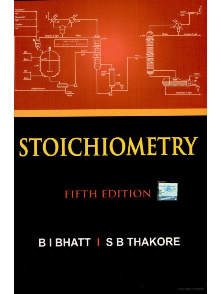 Stoichiometry by Bhatt and Vora | PDF