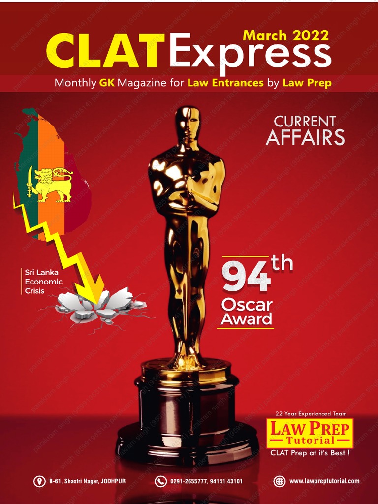 CLAT Express March 2022 | PDF