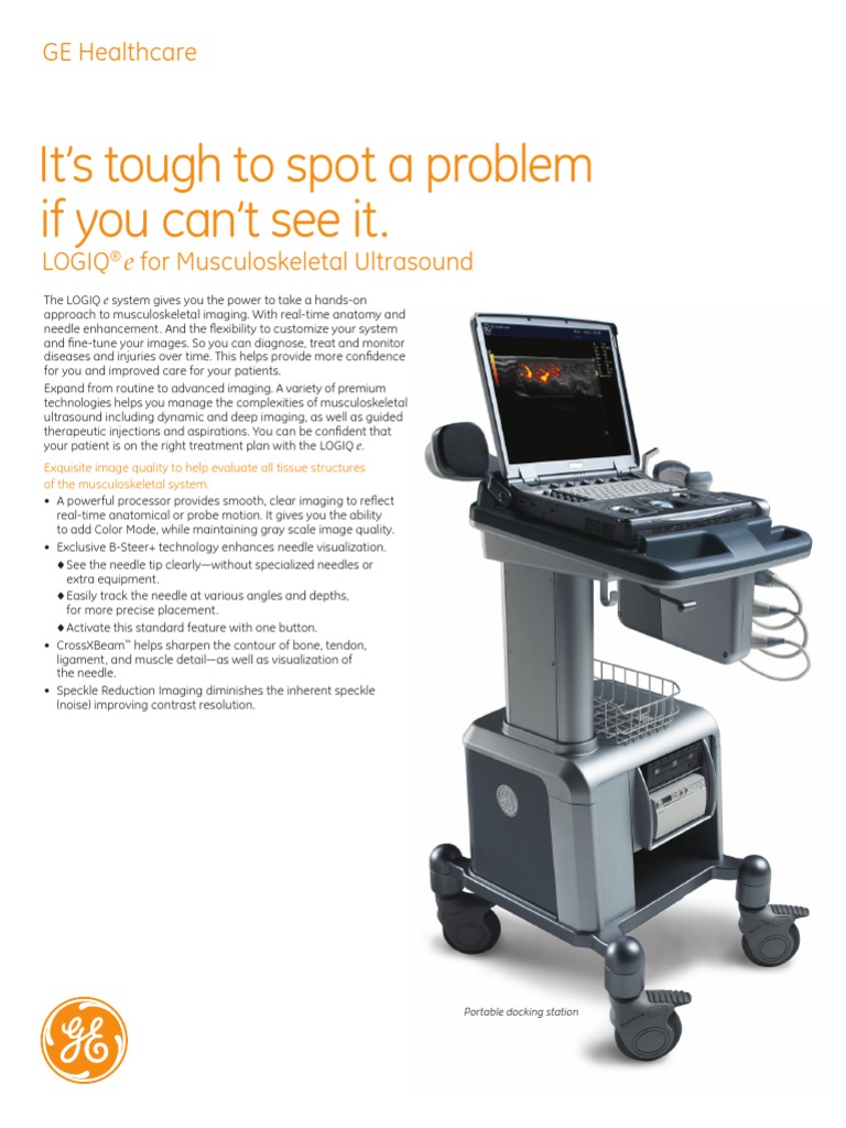 Gehc Brochure Logiq e Msk | PDF