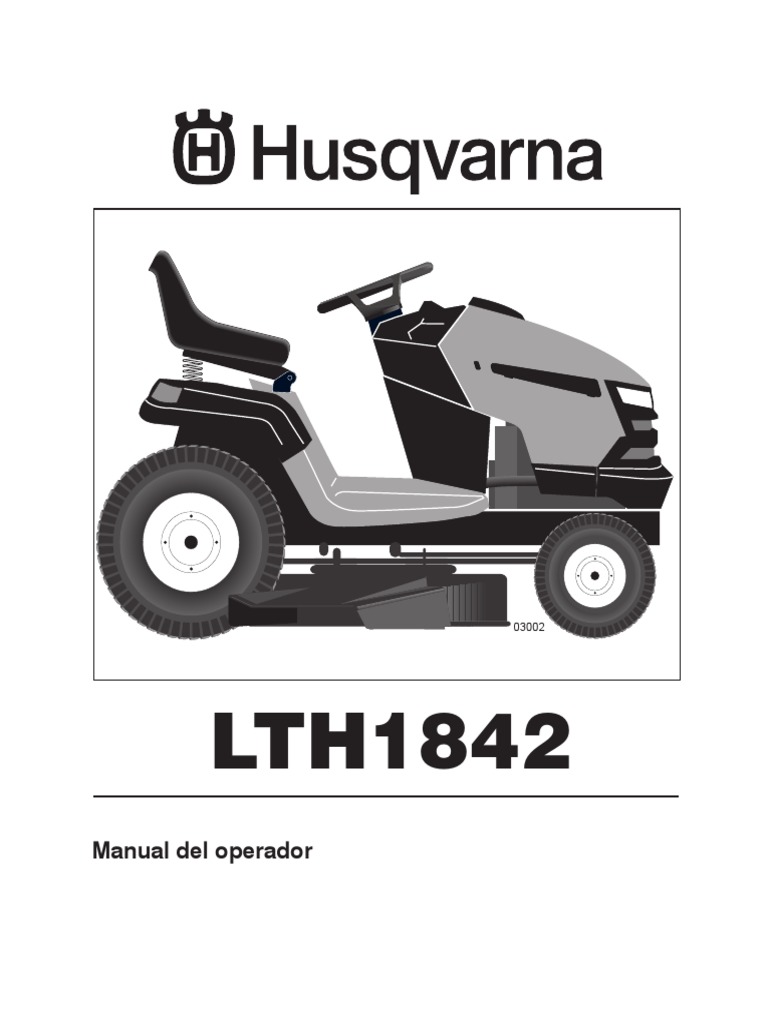 LTH 1842 | PDF | Tractor | Neumático