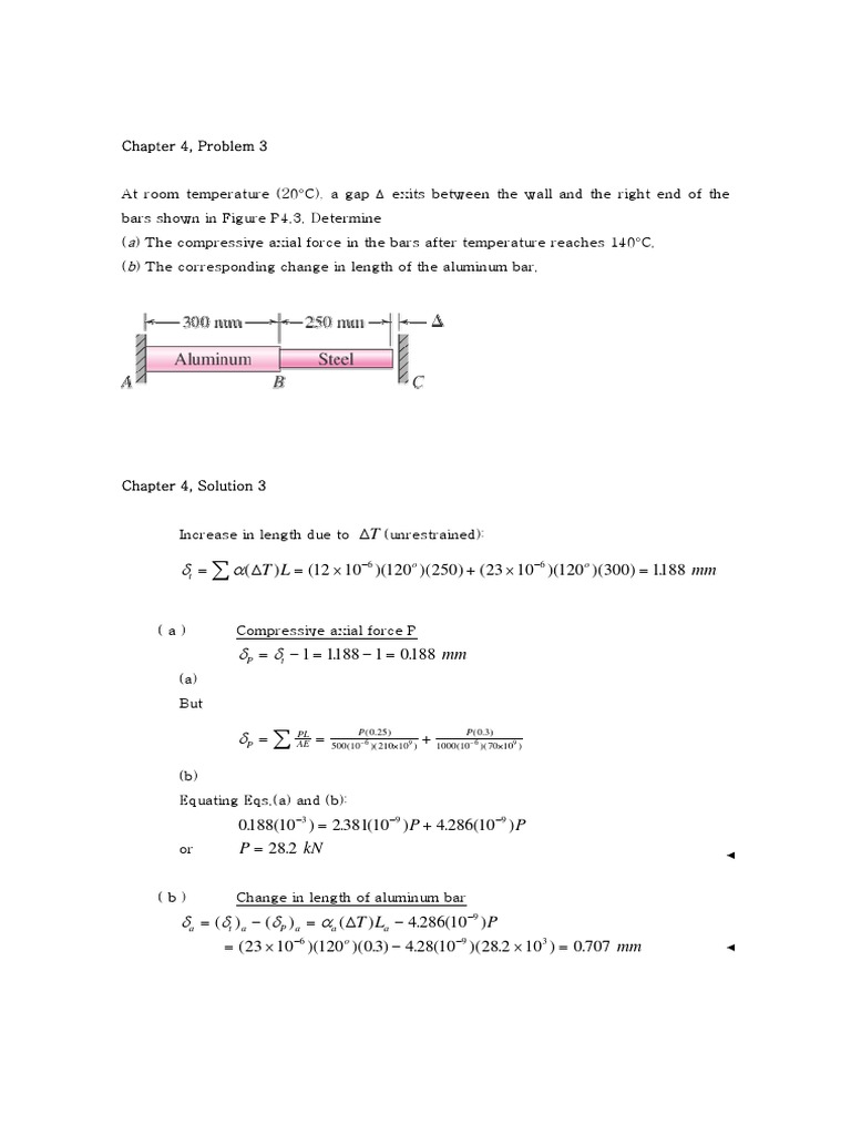 Problem Solution ch4 | PDF