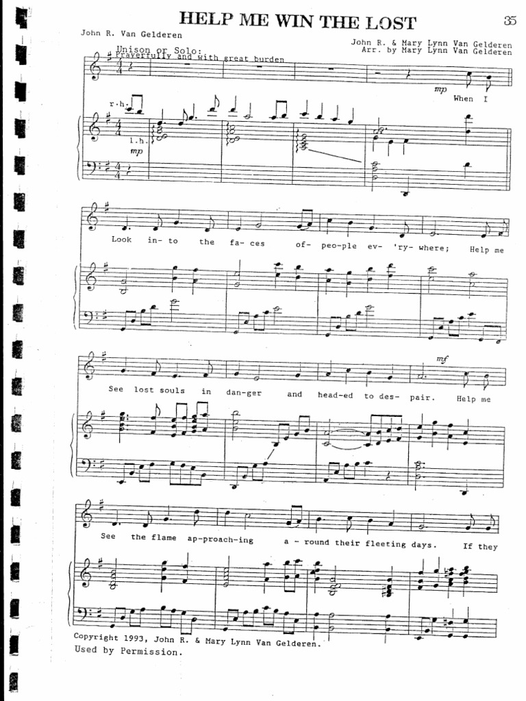 Help Me Win The Lost | PDF